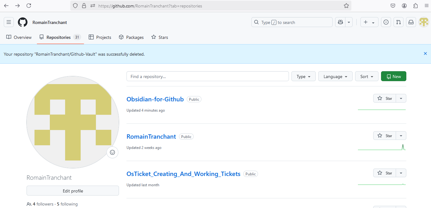 Vault/Tutorial Synchronization Obsidian And GitHub.md at main ...