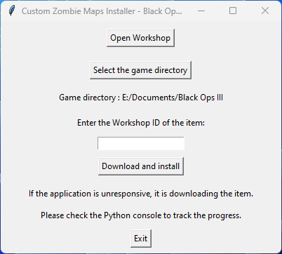 GitHub - alexandre-hemery/bo3-cm-maps-installer: A simple Python script ...