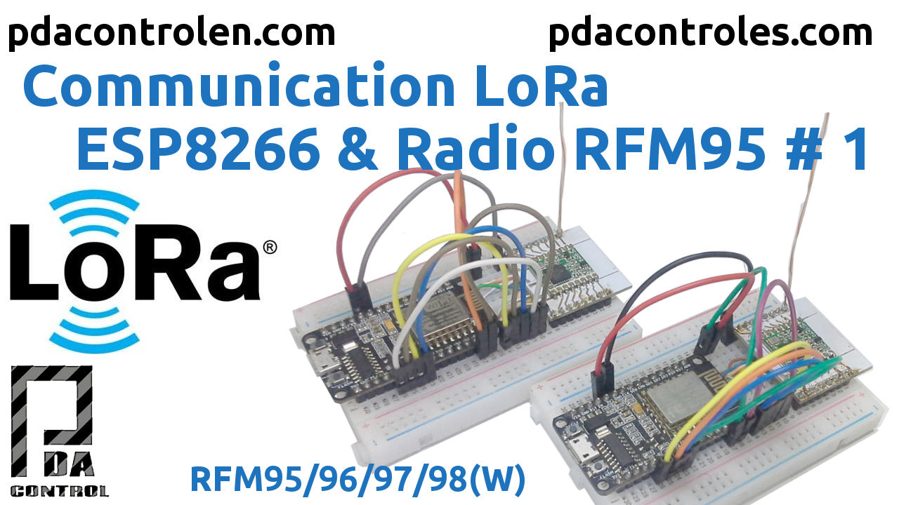 GitHub - JhonControl/ESP8266-LoRa-RFM95: Communication Basic LoRa ESP8266 & RFM95