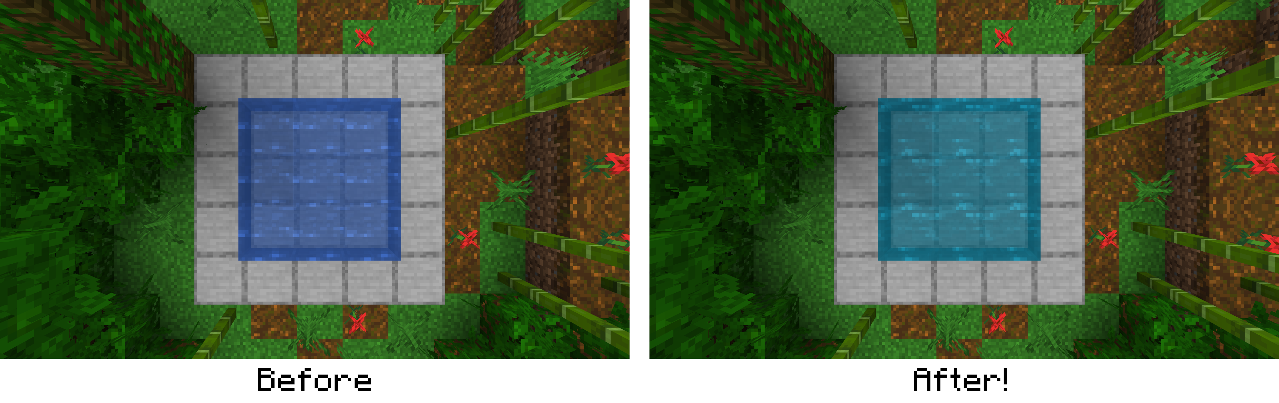 GitHub - 2Retr0/BedrockWaters: Ports over various biome water colors ...