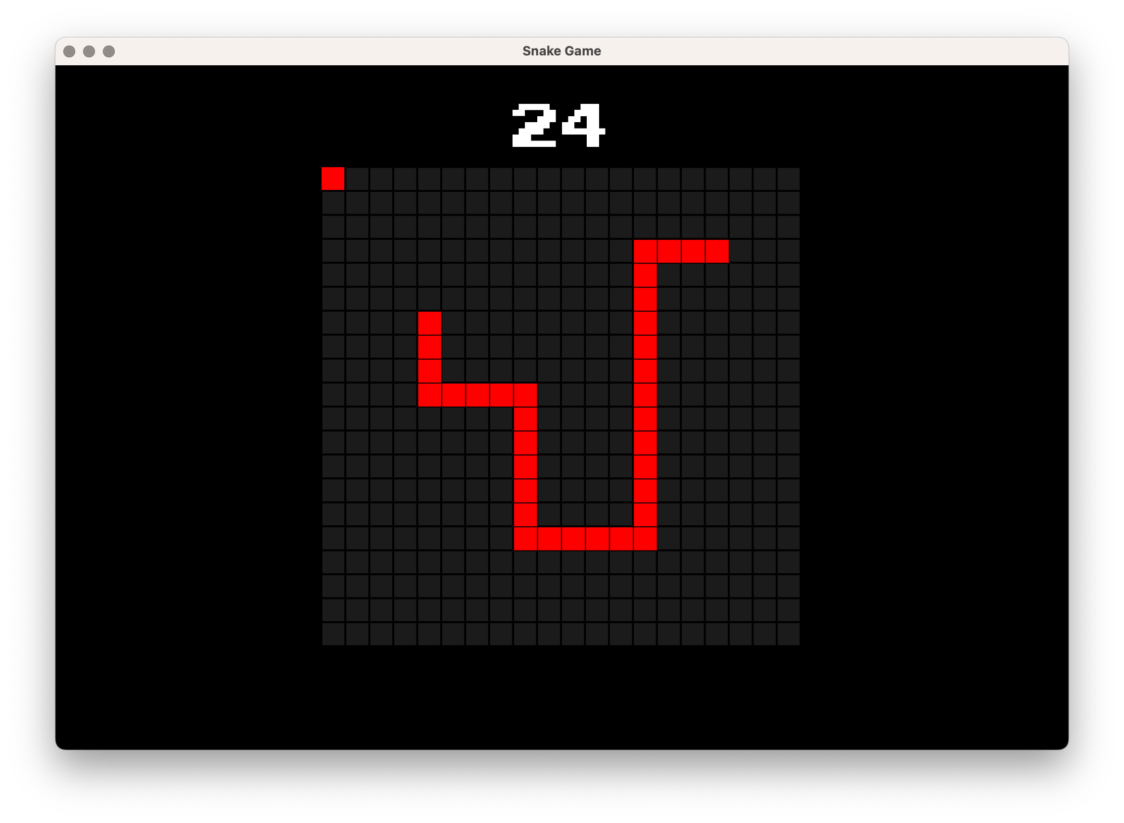 GitHub - toksaitov/simple-snake-project: The bonus project of the Object-oriented Programming ...