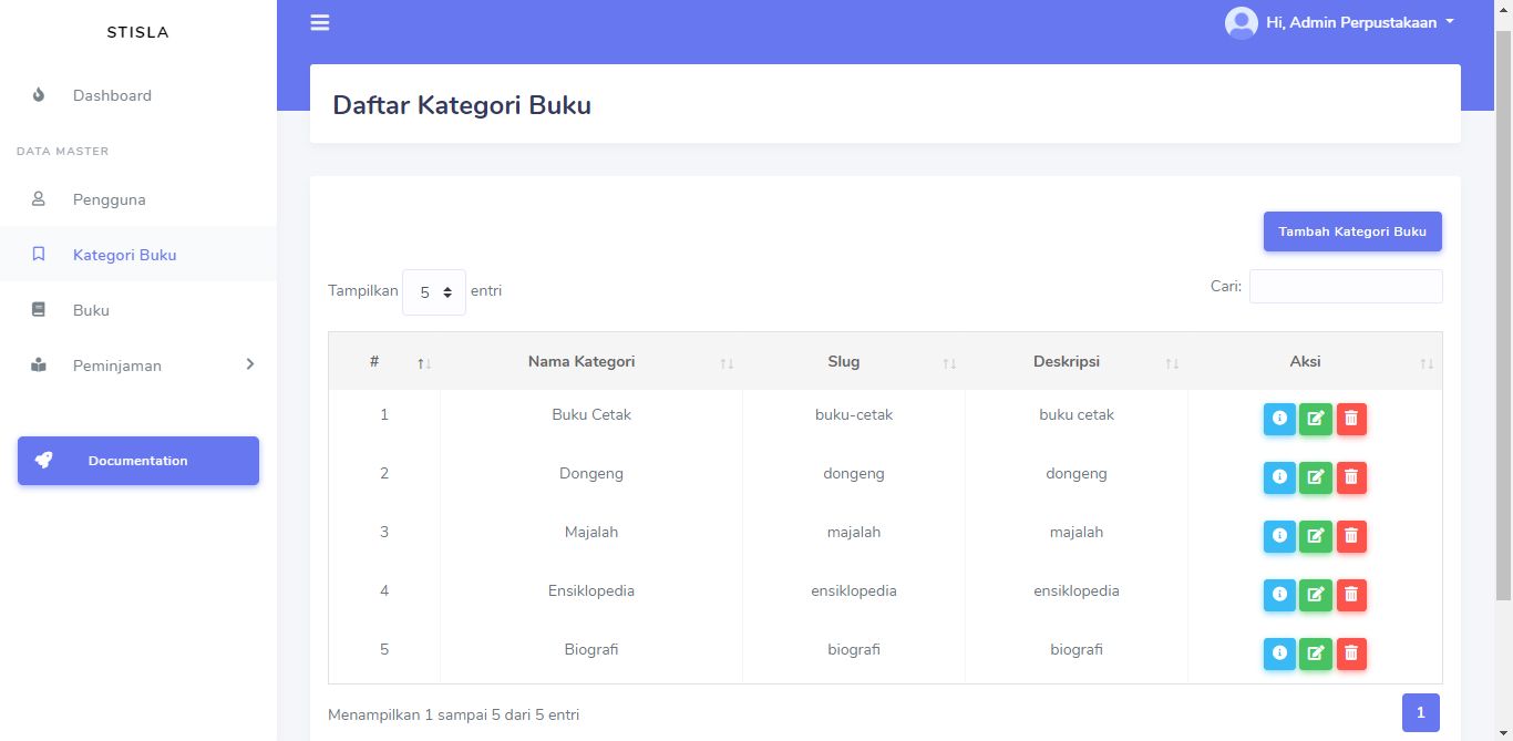 GitHub - mrizkimaulidan/perpusweb: Aplikasi peminjaman buku perpustakaan Framework Laravel 8