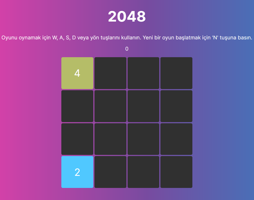 GitHub - Alcadramin/2048: 2048 puzzle game with Vue 3 and Composition API!