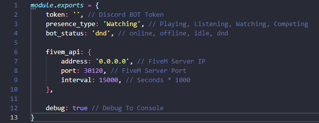 GitHub - dzeivis/discord-bot-fivem-players-count: A Simple FiveM Bot for Player Count