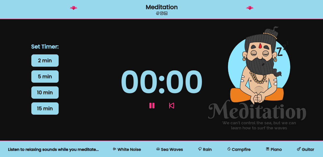 GitHub - Ila1997/meditation-website