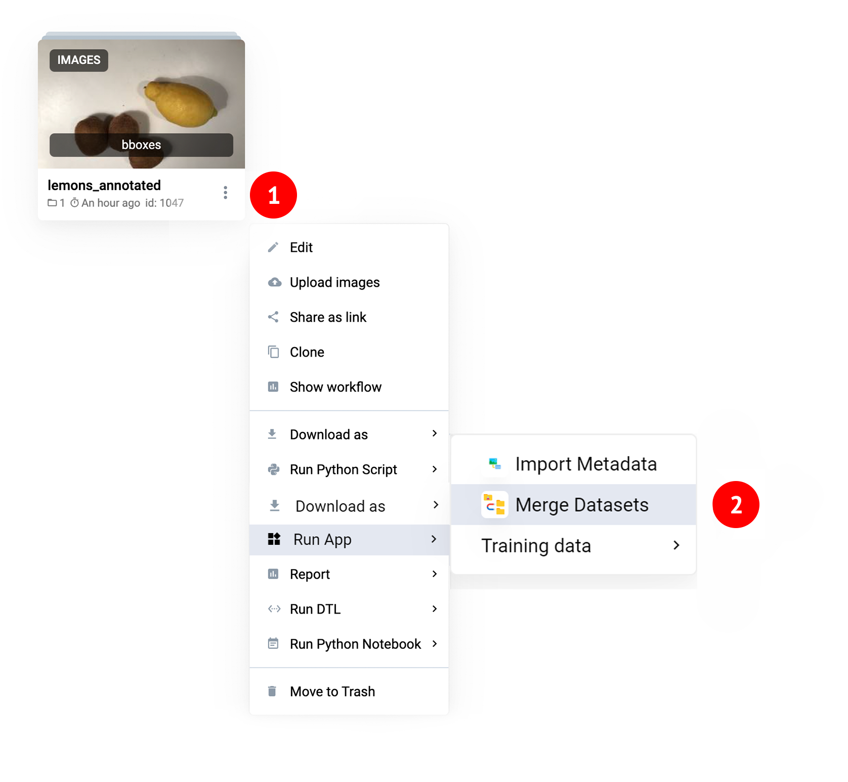 GitHub - supervisely-ecosystem/merge-datasets: Merge selected Datasets in Project into single ...