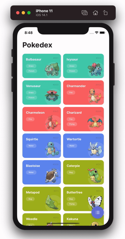 GitHub - MatheusPires99/pokedex: 🌟 Pokédex App developed with React ...