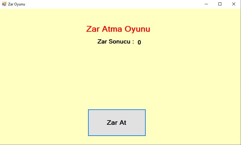 GitHub - sencanalim/Zar_Atma_Oyunu: Bu bir şans oyunudur.