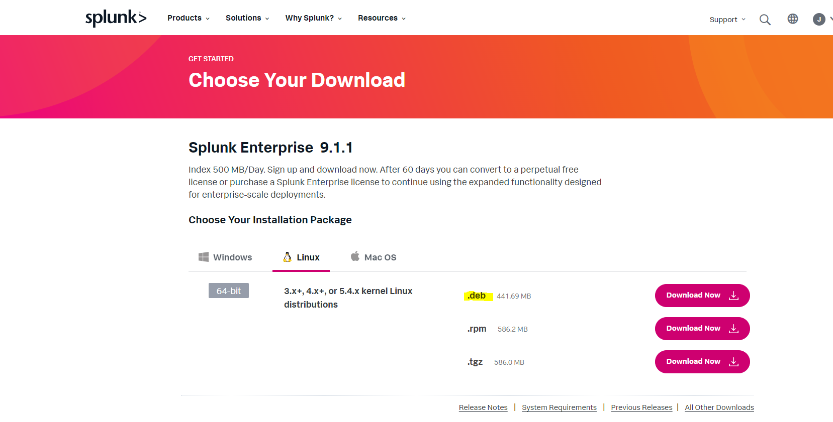 GitHub - TechwithJT/Installing-Splunk-in-Kali-via-terminal