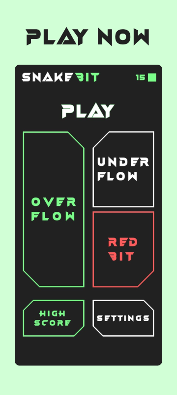 GitHub - superiorsd10/snake-bit: Get bit by the nostalgia bug with Snake Bit! Choose from three ...