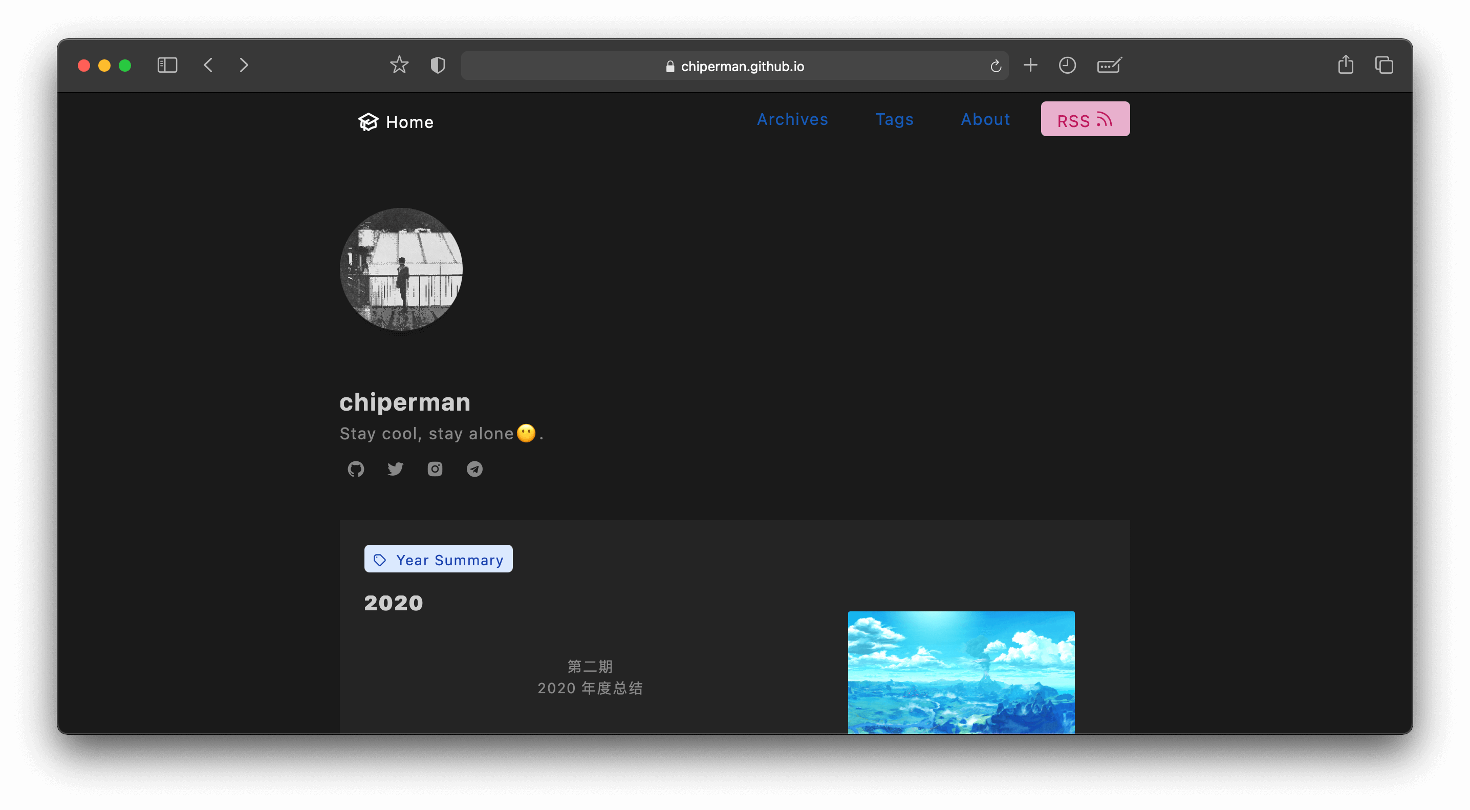 GitHub - chiperman/gridea-theme-porky: A blog theme made for Gridea by chiperman for personal use.