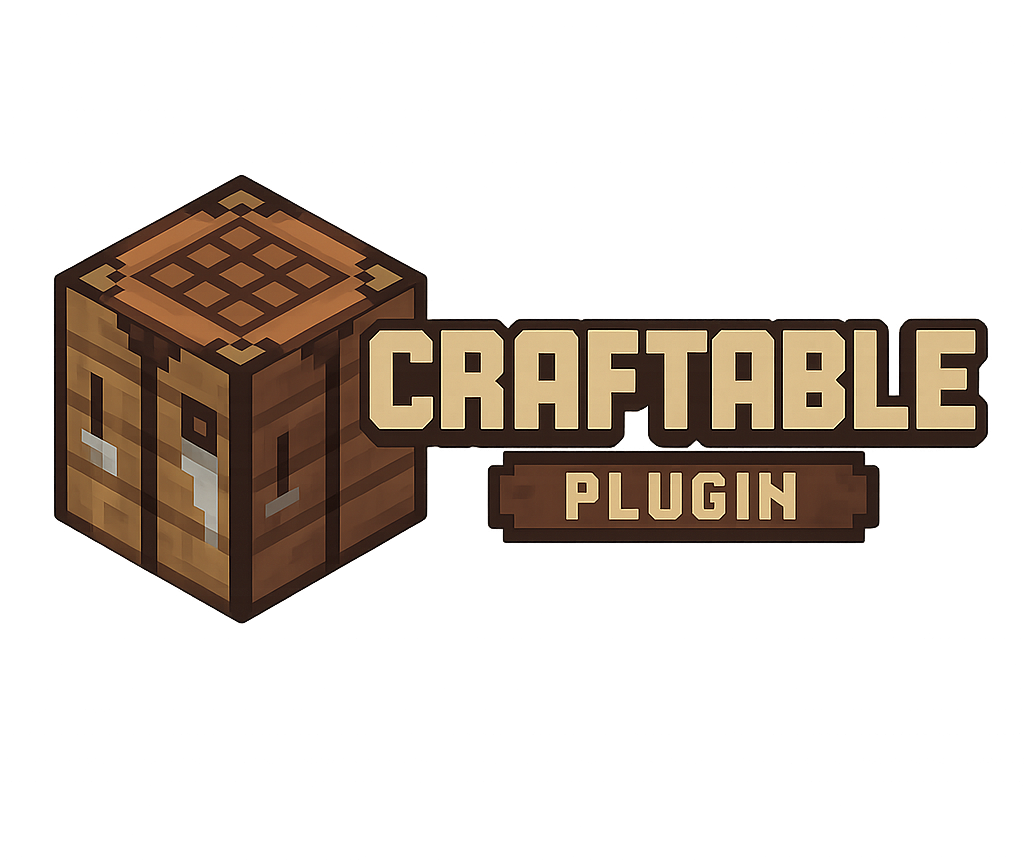 GitHub - RobiOfficial/Craftable: Craftable is a plugin made to add an ...
