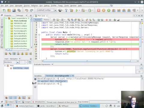 GitHub - jtulach/node4j: Using node.js from Java, NetBeans and JShell