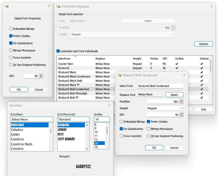 GitHub - spddl/CS2FontConfigurator