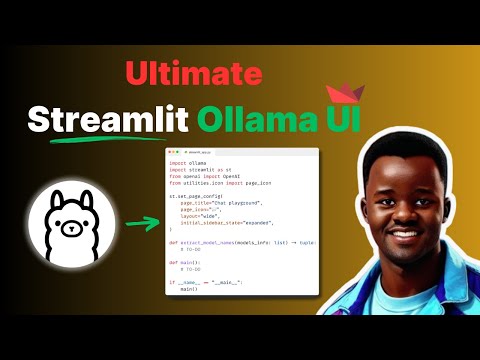 GitHub - itisdb/ollama_streamlit: Streamlit UI for Ollama that has support for vision and chat ...