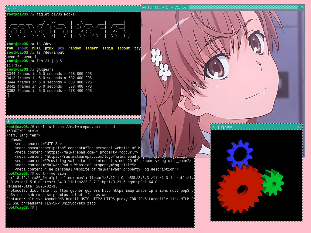 GitHub - malwarepad/cavOS: 💾 Amd64 operating system in C. Trying to make a full OS, with a ...
