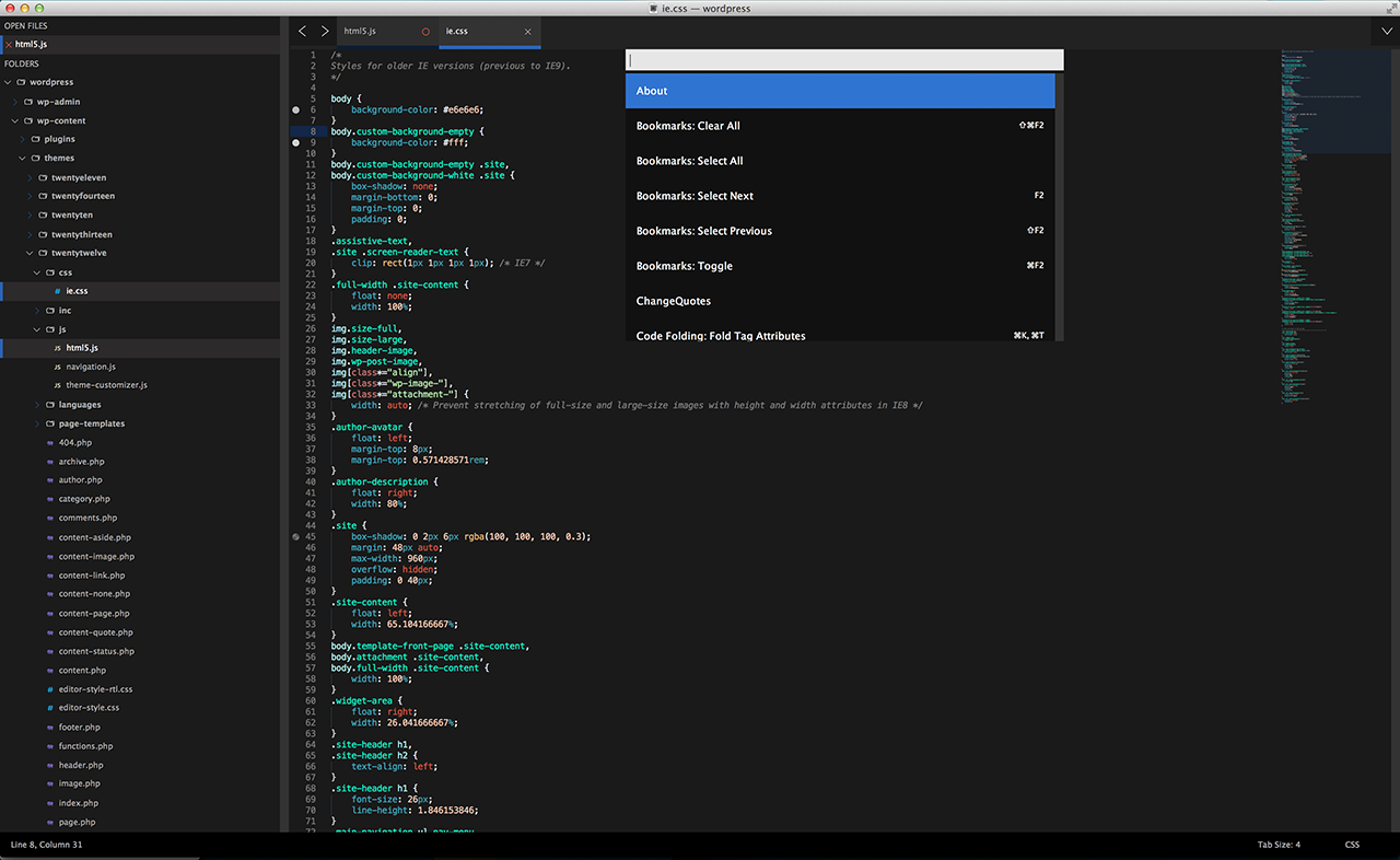 GitHub - artifactdev/flatgrammer-theme: Flatgrammer is a flat sexy Sublime Text theme.