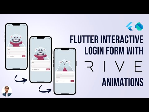 GitHub - msalman2890/rive_animation_teddy_example: Interactive Login UI with Rive Animations