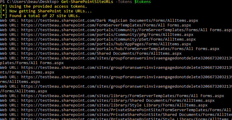 Recon & Enumeration Modules · dafthack/GraphRunner Wiki · GitHub