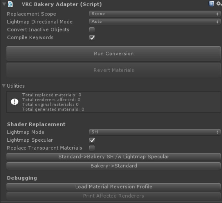 GitHub - MerlinVR/VRC-Bakery-Adapter: A script that handles converting Bakery RNM and SH ...