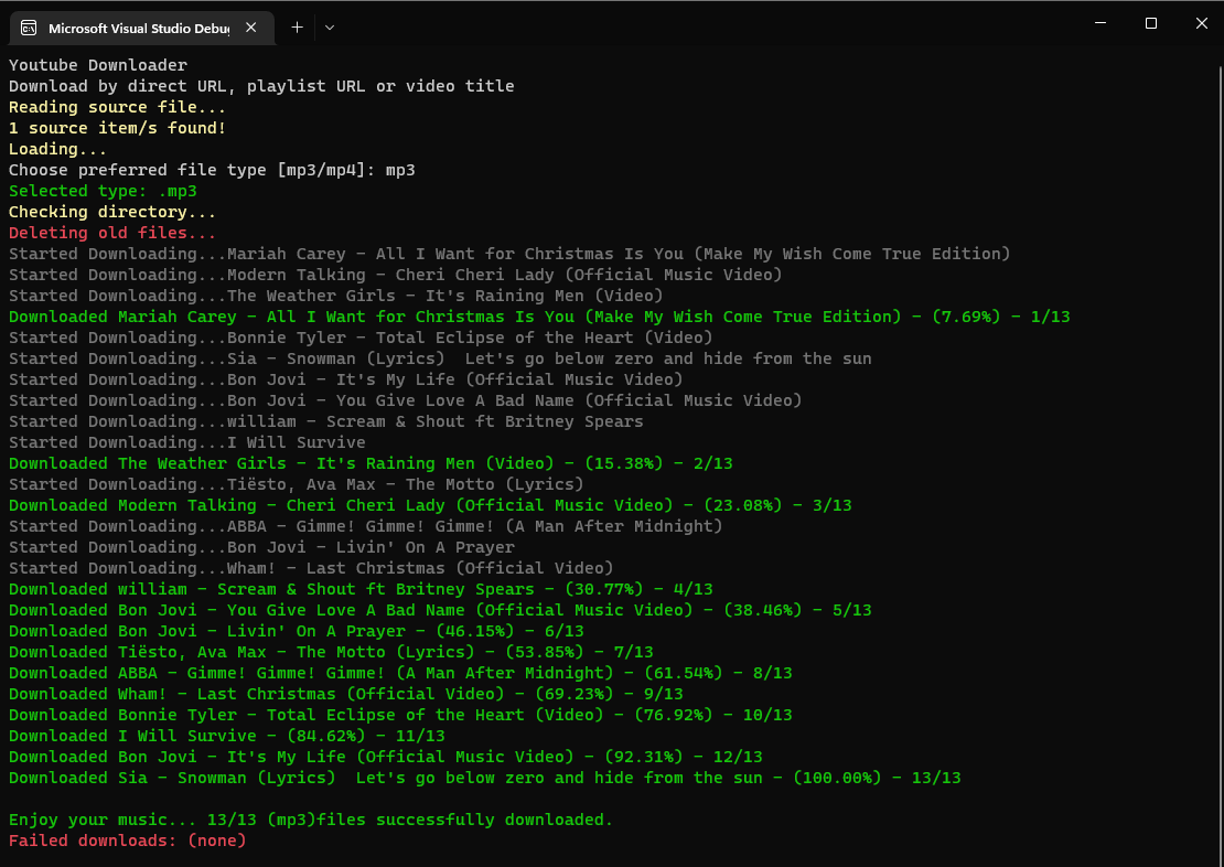 GitHub - Boyan-Apostolov/YoutubeDownloader: Simple .NET app to download youtube vides by direct ...