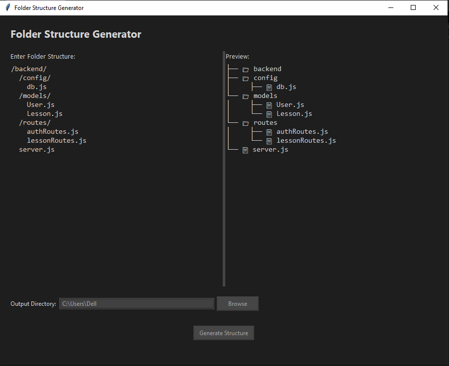 GitHub - Himanshu4-Deshmukh/Folder-Structure-Generator GitHub - Himanshu4-Deshmukh/Folder-Structure-Generator