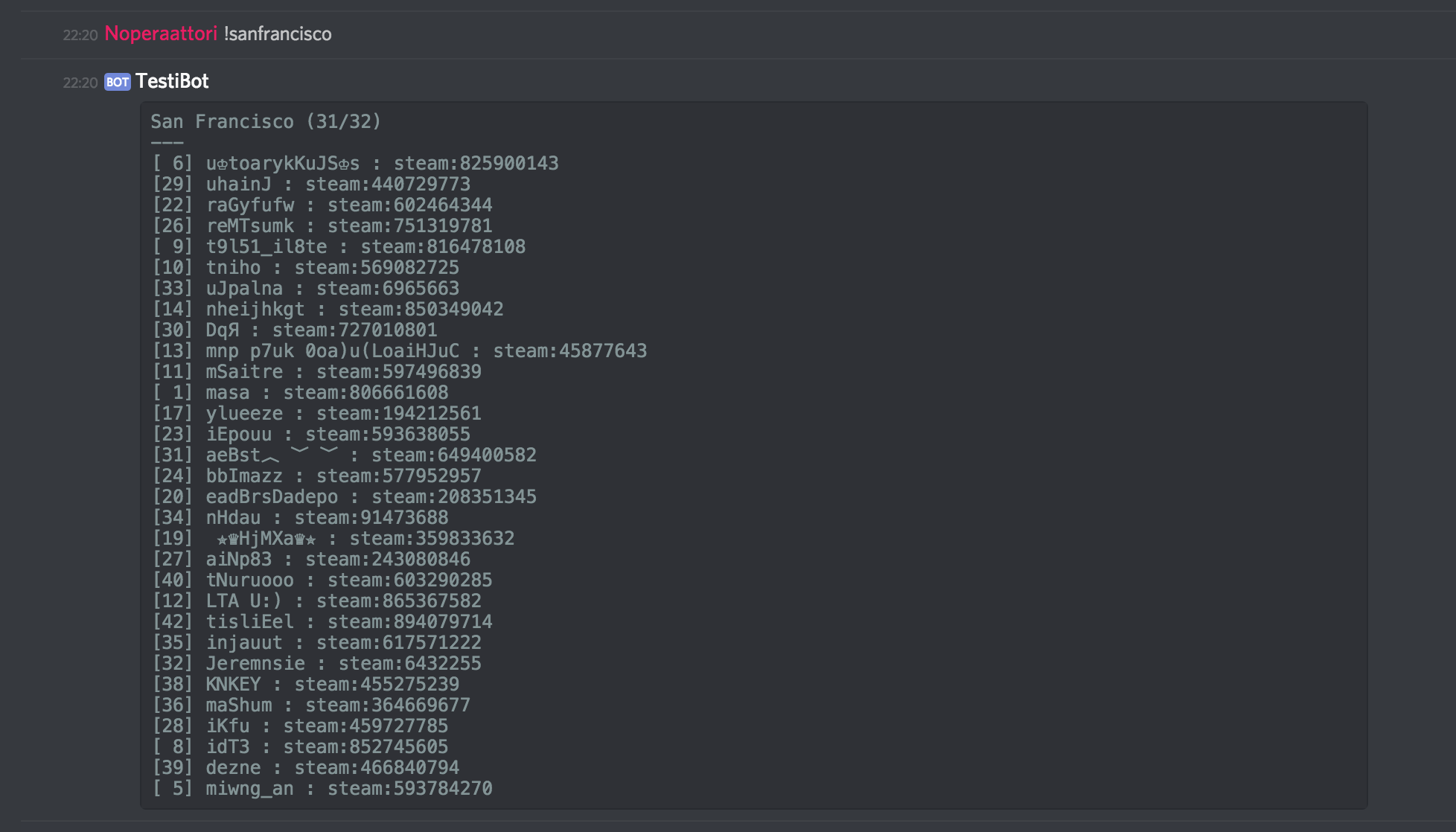 GitHub - naor08/Bot-player-list: Script is intended for Fivem