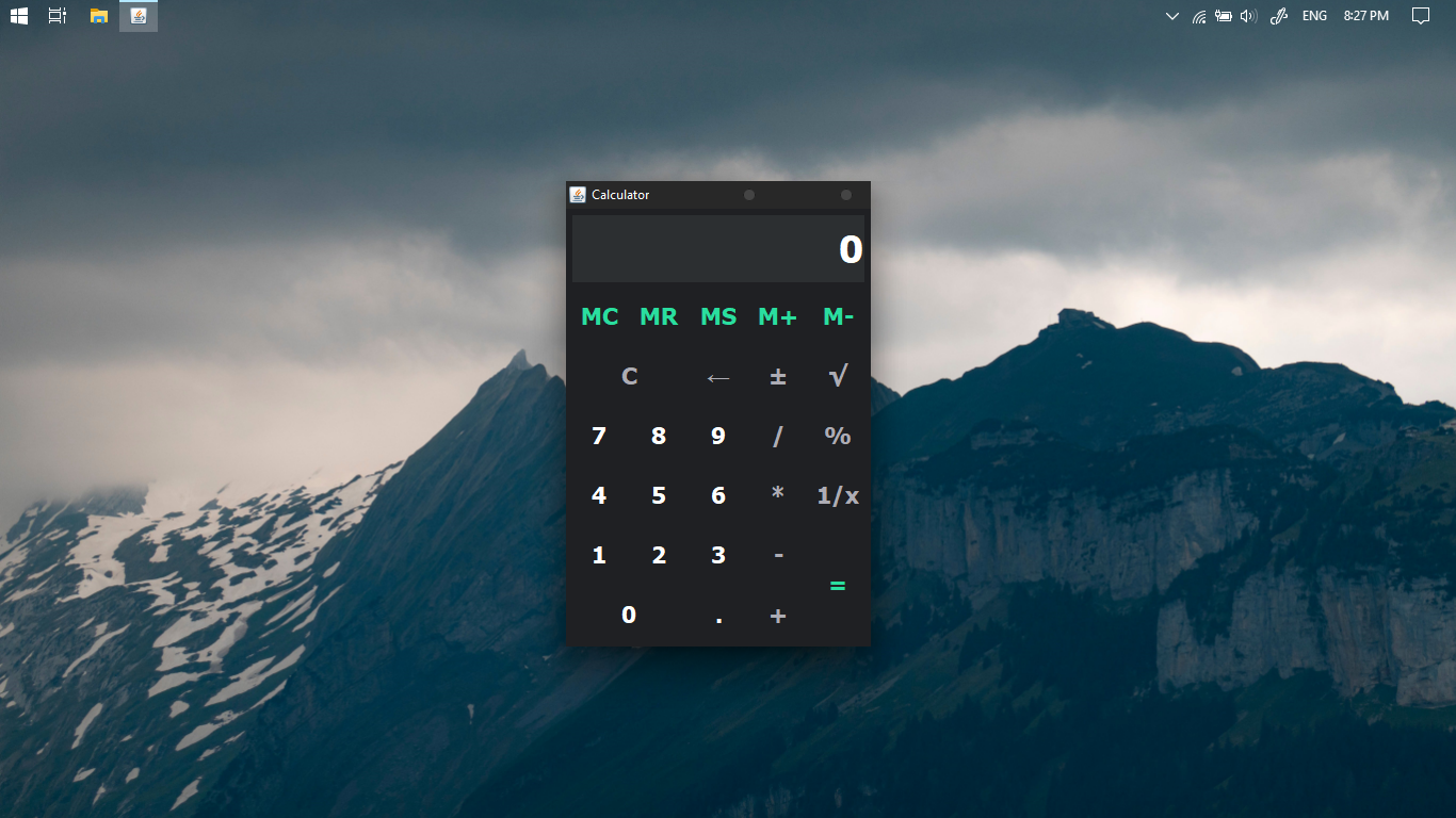 GitHub - anth2k2k/DarkCalculator: Java Calculator with Dark theme