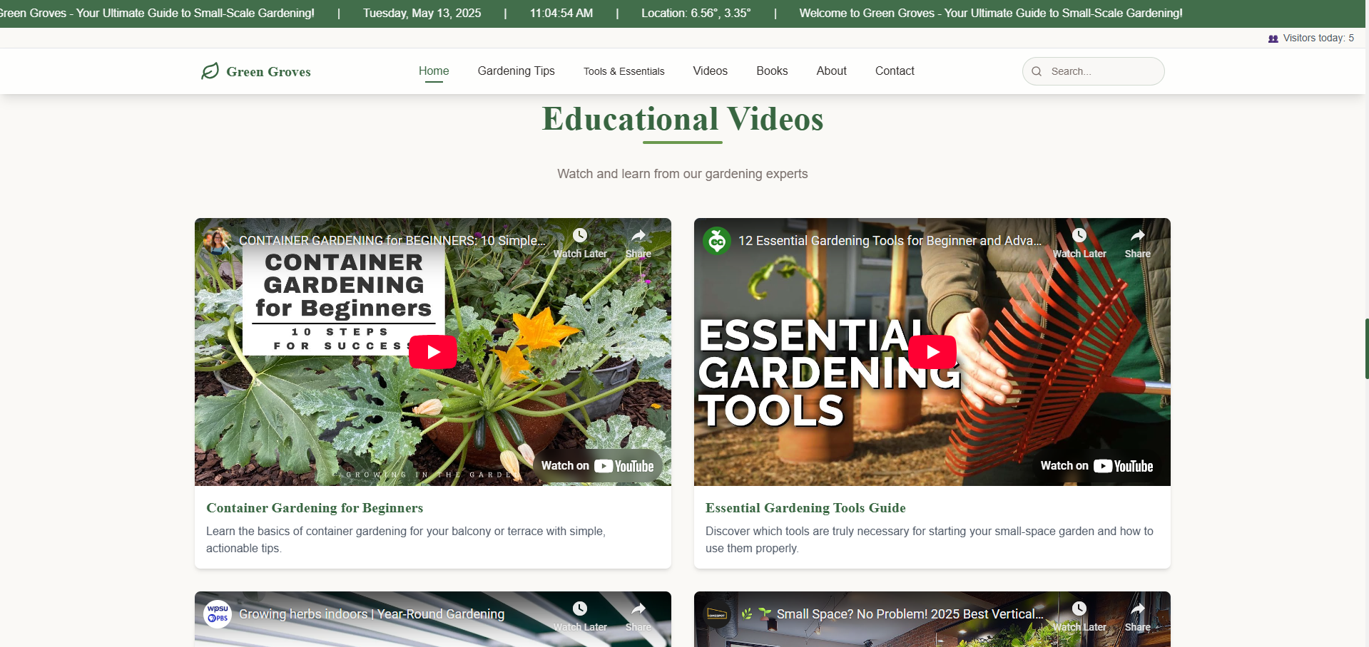GitHub - victordami01/green-groves-garden-guide: Green Groves is a ...