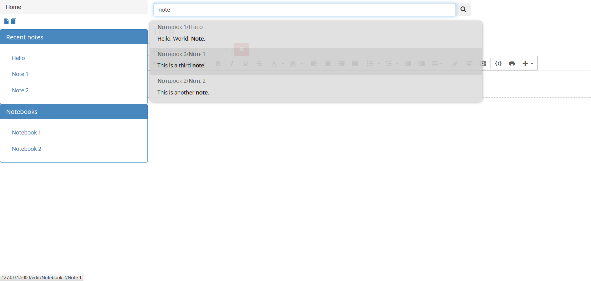 GitHub - dlon/fnote: Self-hosted notetaking app · GitHub