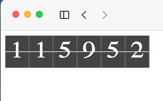 GitHub - kaitwalla/lit-flipclock: A webcomponent that mimics a split-flap clock (flip clock)