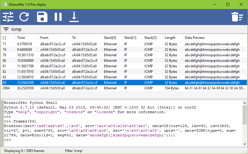 GitHub - netaneld122/winsniffer: Python network sniffer for Windows