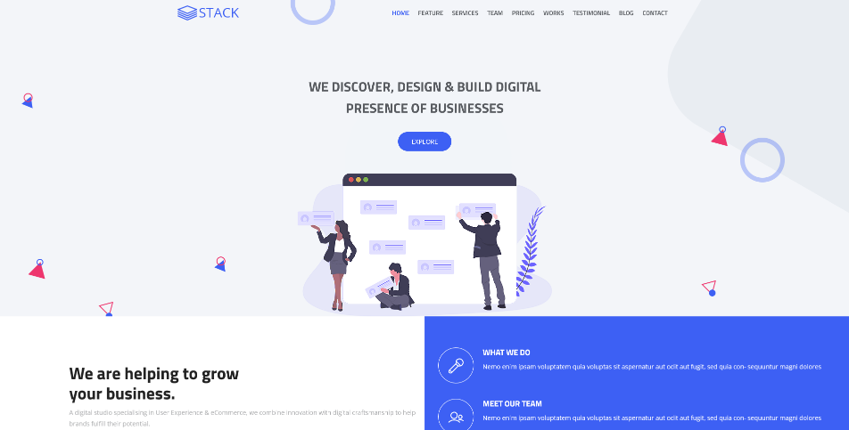 GitHub - World-of-Templates/OnePageLove-Free-Templates: Bootstrap ...