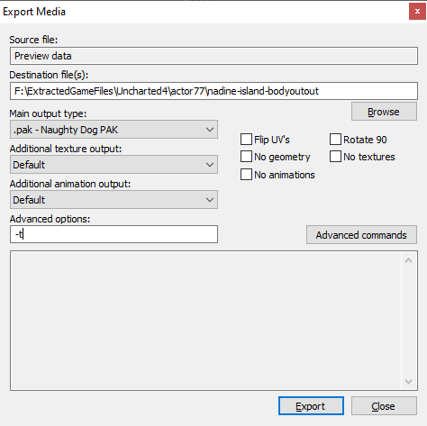 GitHub - alphazolam/fmt_nd_pak: Naughty Dog ".pak" model plugin for Rich Whitehouse's Noesis
