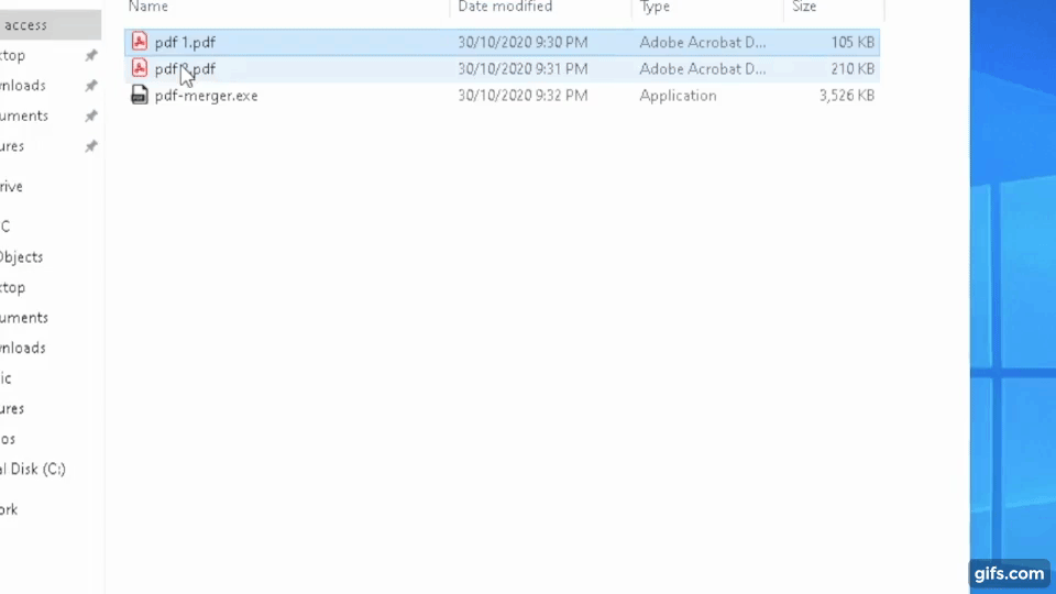 GitHub - chrisjbawden/pdfmerger: PDFMerger is a portable .exe for merging PDF's.