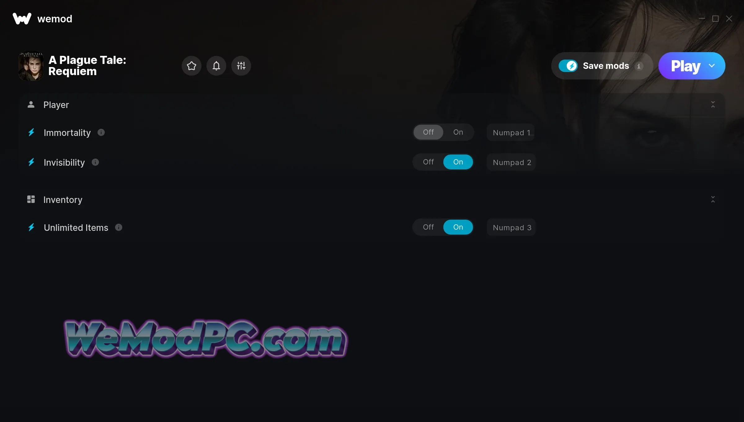 GitHub - imagaloriginalmen3/Requiem-skill-points-trainer: Requiem unlimited hp, A Plague Tale ...