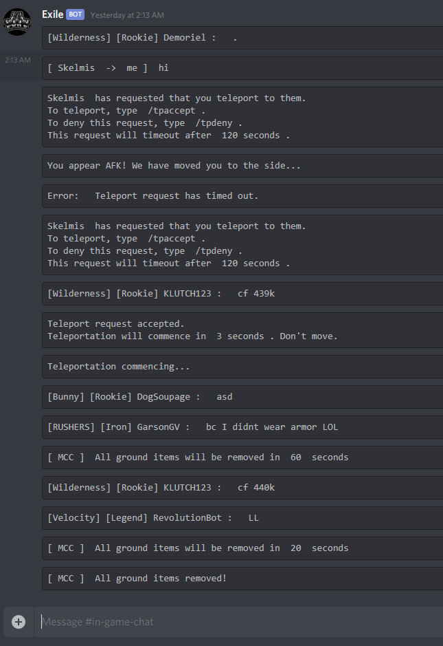 GitHub - Skelmis/PyMcBot: A discord bot written in python that provides ...