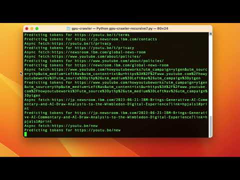 GitHub - stingraze/web-crawler-gpu: Experimental Web Crawler using GPU (CUDA + PyTorch + BERT)