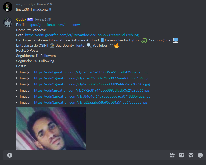 GitHub - mrofcodyx/instaSINT: Instagram User Searcher (Osint) 🔍