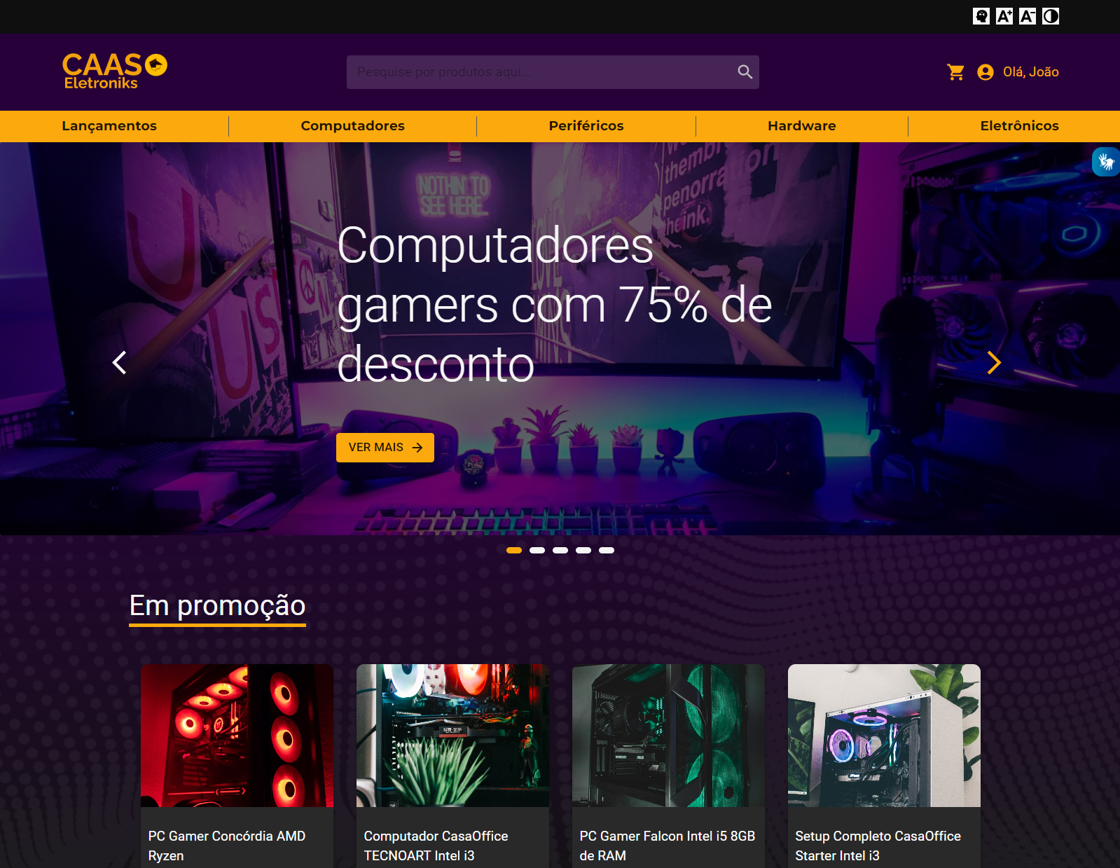 GitHub - Ryrden/SCC-0560-Caaso-Eletroniks: Projeto da Disciplina de ...