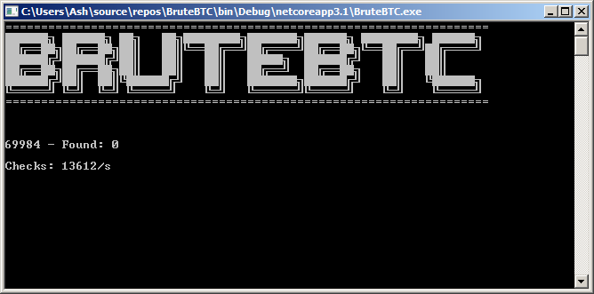 GitHub - ashbz/BruteBTC: Multi-threaded BTC wallet collider developed ...