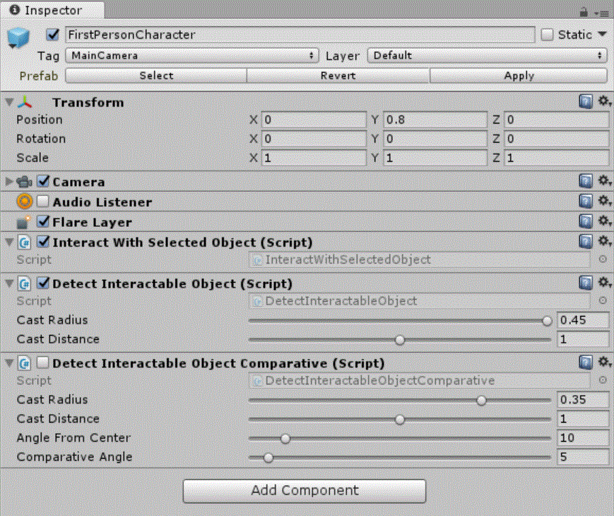 GitHub - ALee1303/Sphere-Raycasting: detecting interactable item by ...