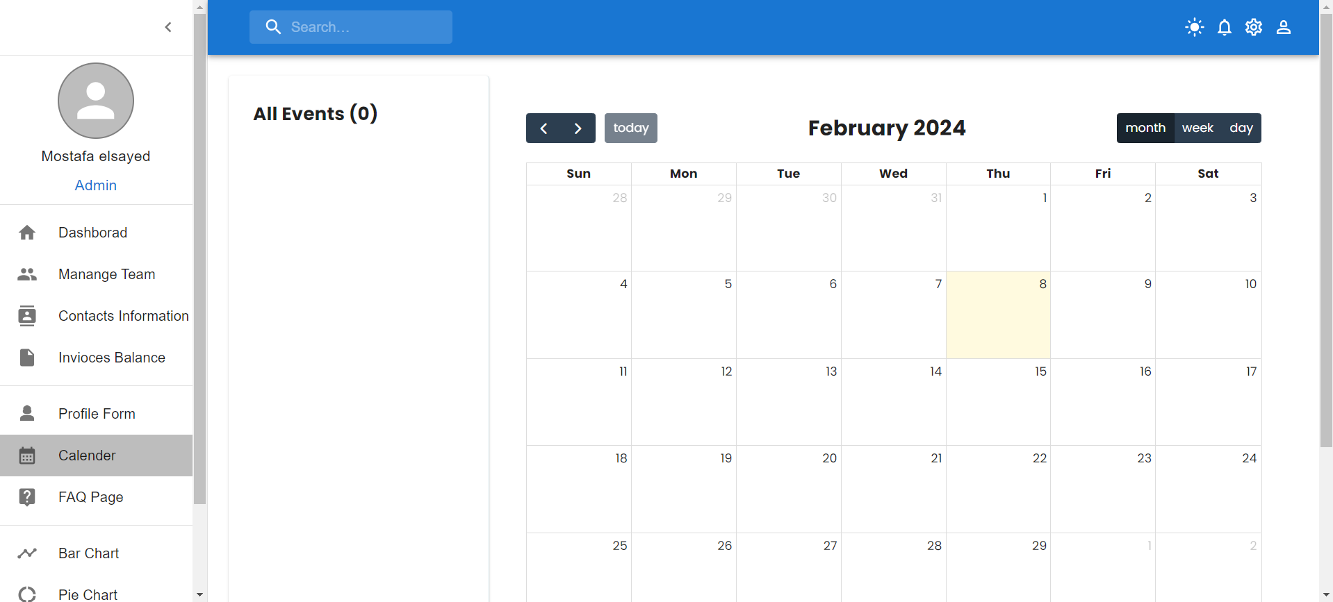 GitHub - Moustafa-Elsayed/AdminDashboard: AdminDashboard built with: ReactJs,Material Ui/,React ...