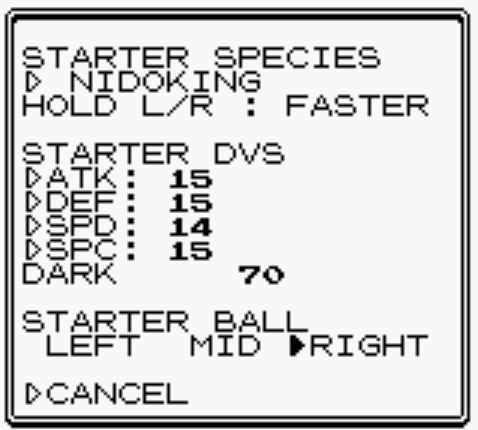 GitHub - monhacks/crystal-custom-starter: Disassembly of Pokémon Crystal - Custom Starter ROM