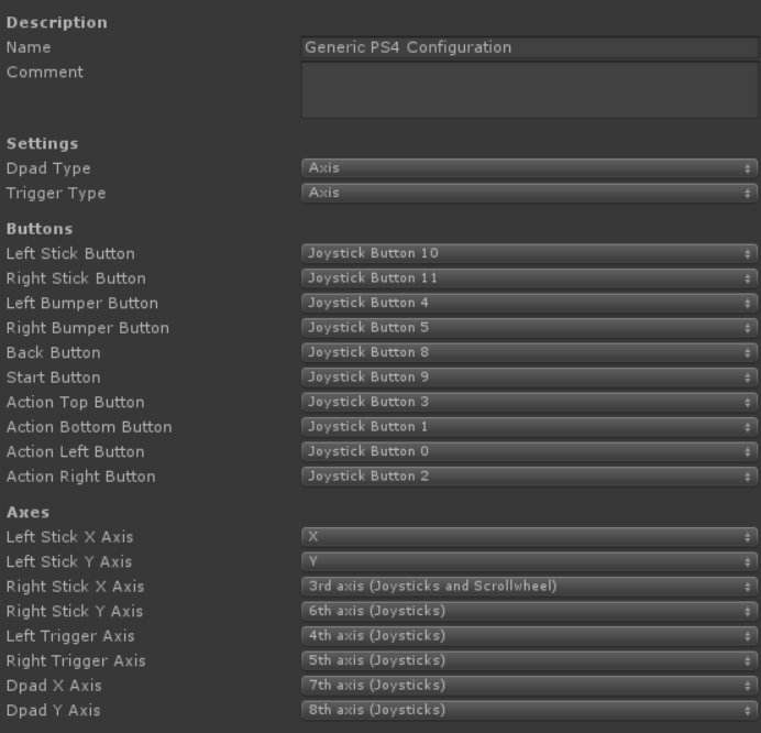 Playstation 4 Gamepad · daemon3000/InputManager Wiki · GitHub