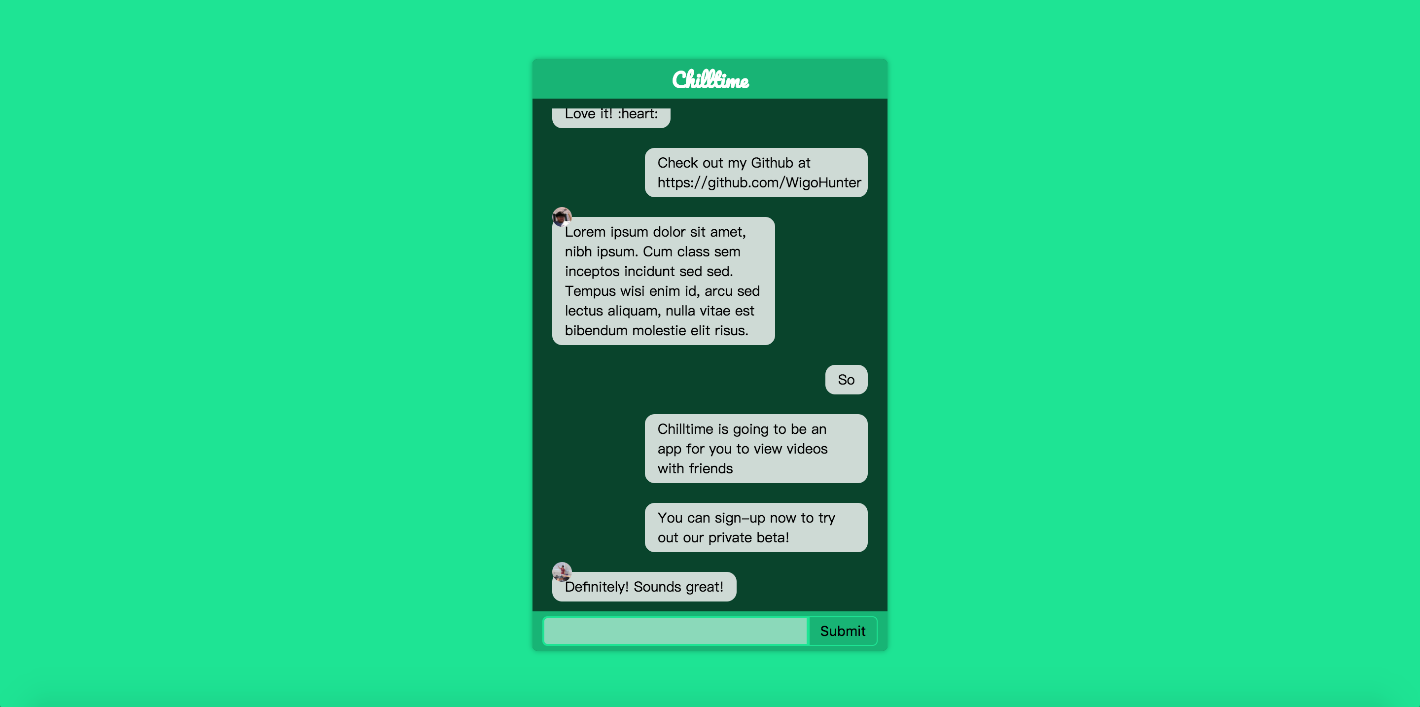 GitHub - WigoHunter/react-chatapp: A ready-to-use React Component for Chatroom