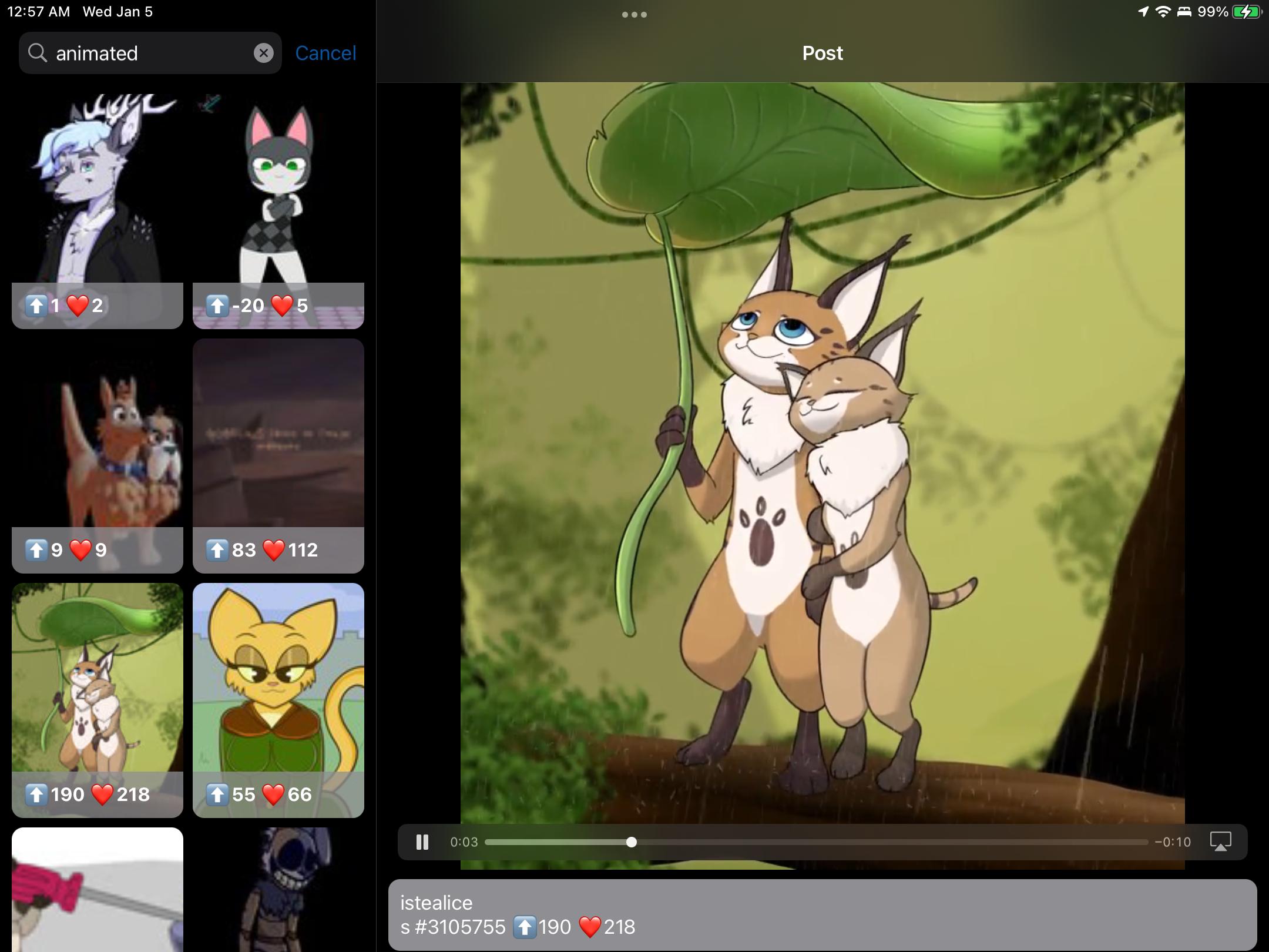 GitHub - CaramelKat/Tanukis-Stash: Open source e621 client for iOS built with SwiftUI