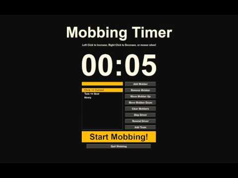 GitHub - MobProgramming/MobTimer.Python: Cross Platform Mob Programming Timer