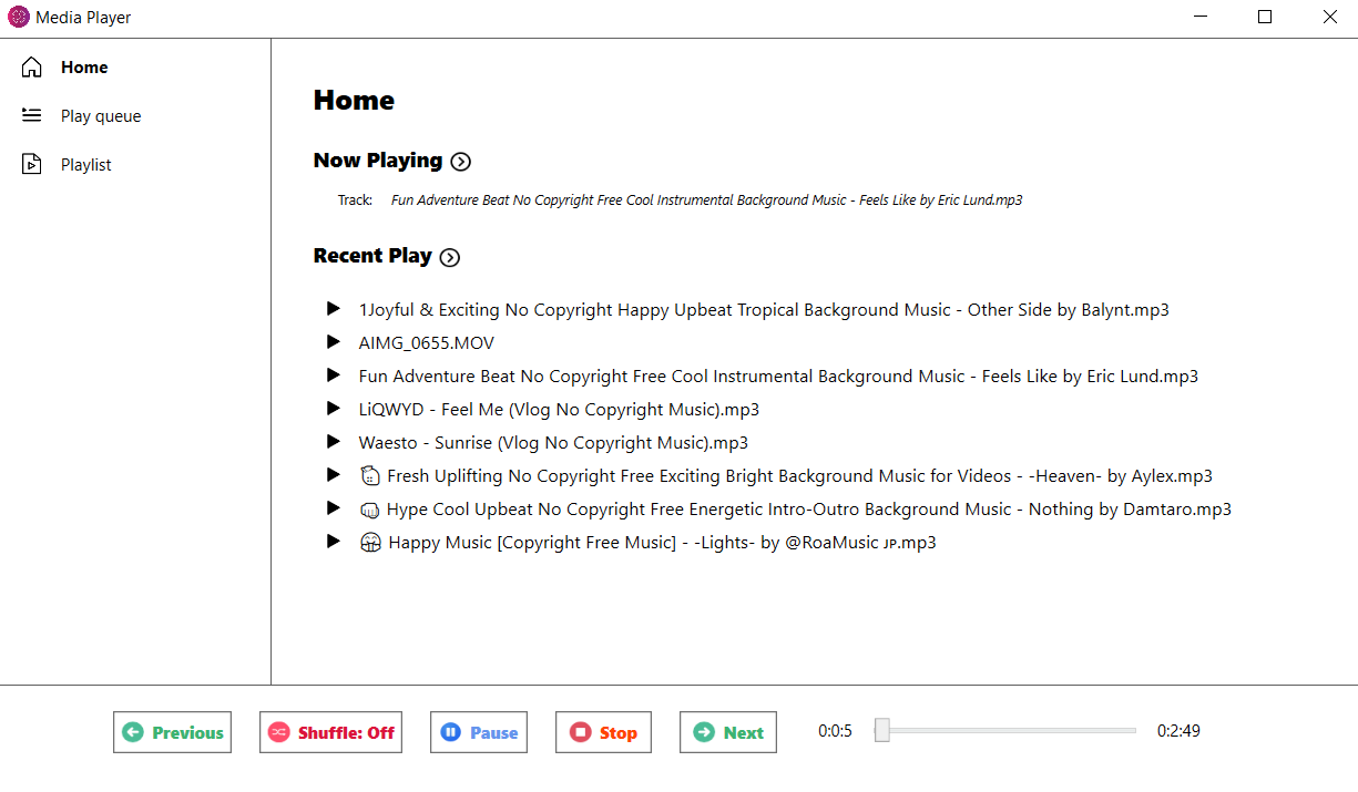 GitHub - vhtnguyen/Media-player-WPF: A media player .NET app in C# using WPF UI framework ...